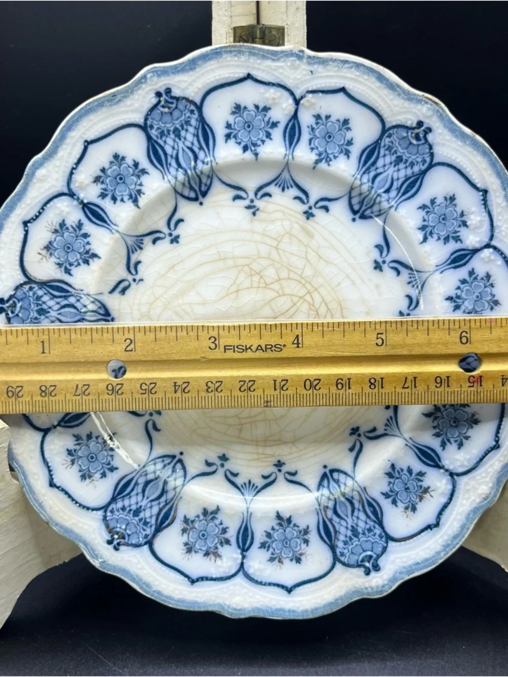 Dining | Antique Johnson Brothers Eclipse Flow Blue 7 Inch Salad Plate ...